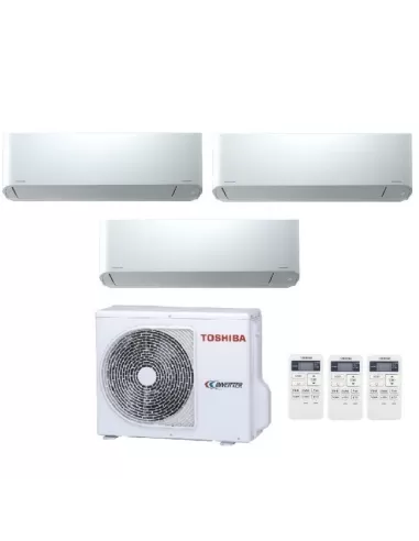 Acquista CONDIZIONATORE CLIMATIZZATORE TOSHIBA TRIAL SPLIT MIRAI
