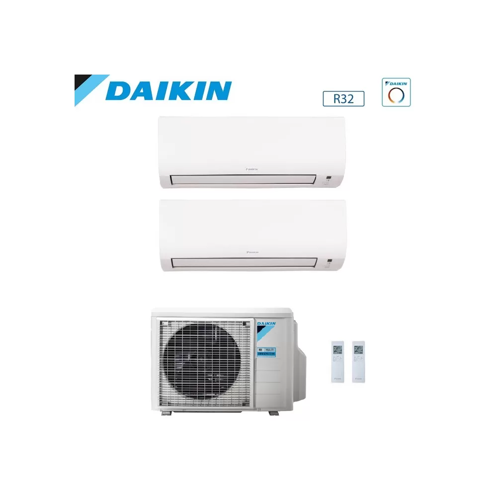 CLIMATIZZATORE CONDIZIONATORE DAIKIN DUAL SPLIT INVERTER FTXP COMFORA R-32 Bluevolution 9000 ...